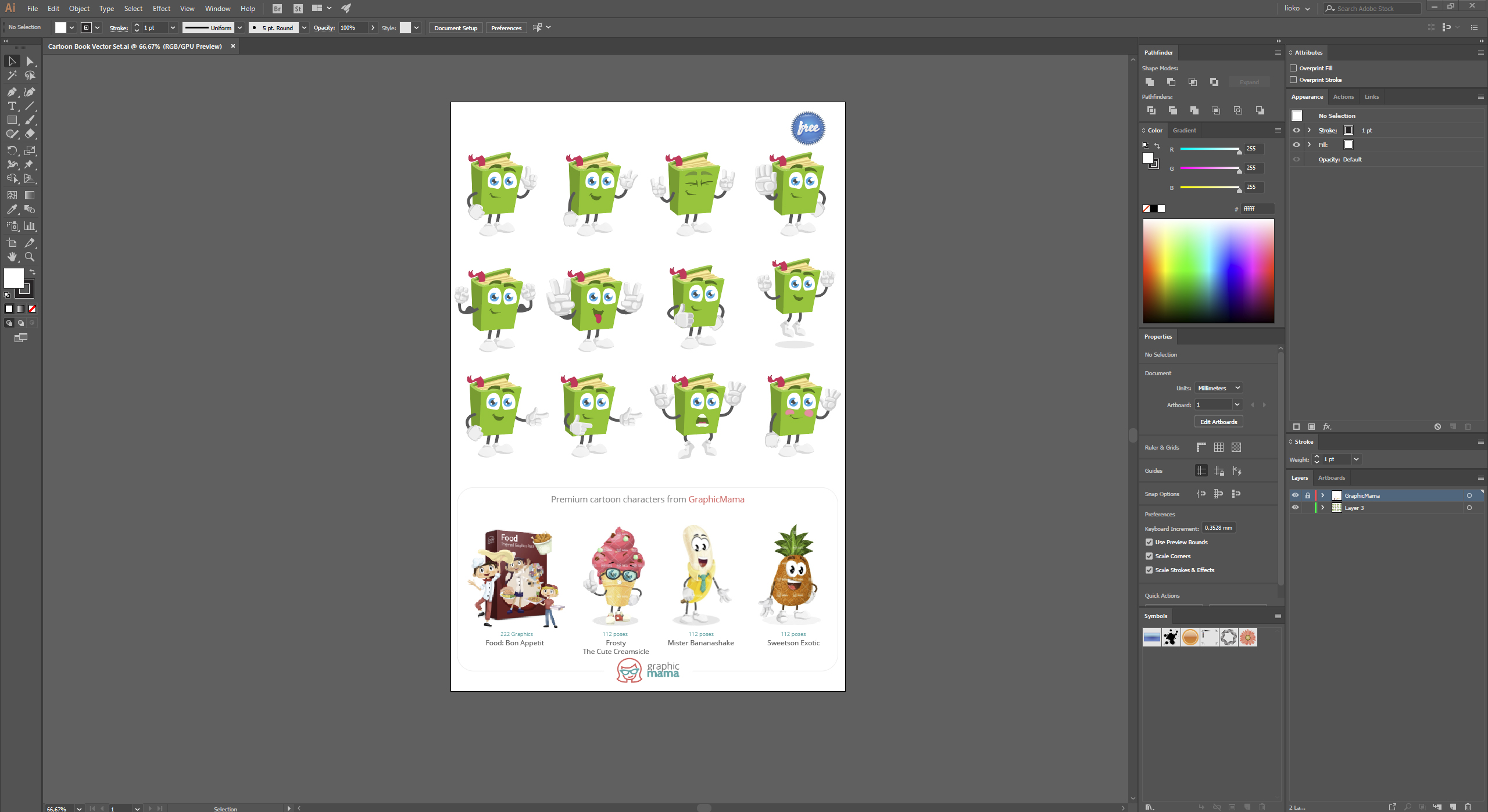 How To Change Color Of Vector Image For Beginners Vector Characters