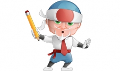 Ninja Master Vector Character - Vector Characters