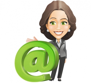 Business Lady Vector Character - Vector Characters