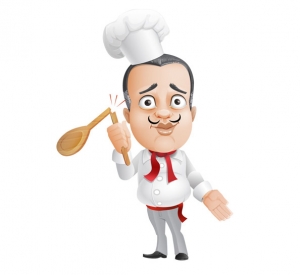 Man Chef Vector - Vector Characters