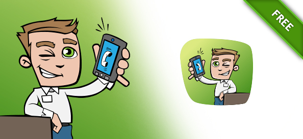 Casual Guy With A Beard