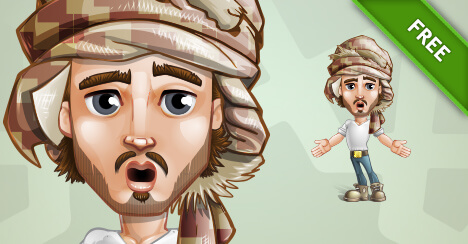 Arab Character - Vector Characters