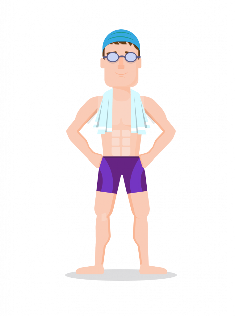 Vector Sport Character Set - Vector Characters