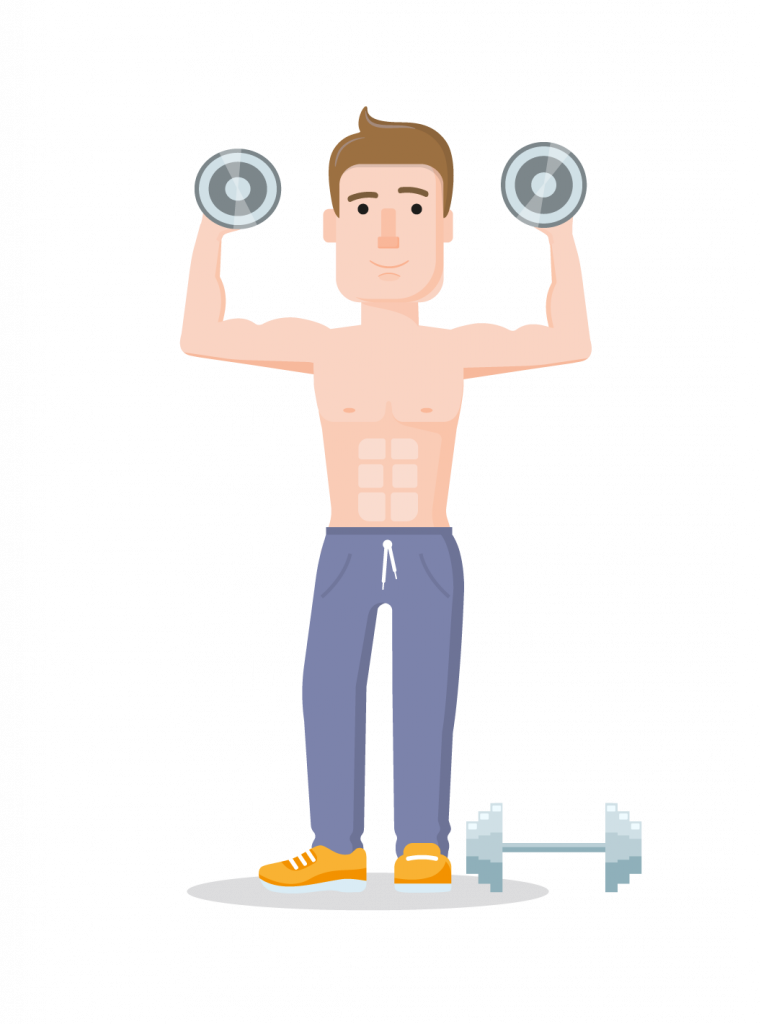 Vector Sport Character Set - Vector Characters