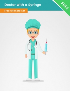 Doctor PNG Transparent - Vector Characters