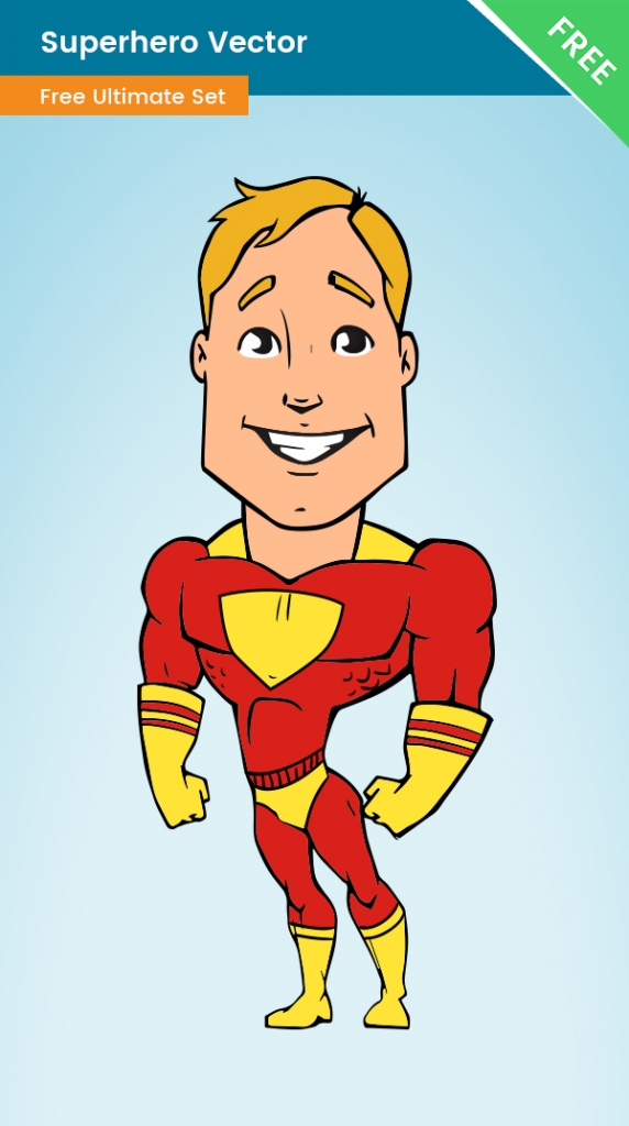 Superhero Vector Art - Vector Characters