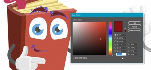 How to Change Color of Vector Image for Beginners - Vector Characters