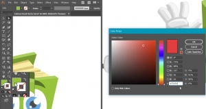 How to Change Color of Vector Image for Beginners - Vector Characters
