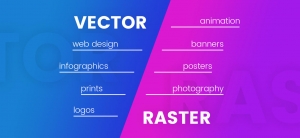Vector vs Raster: What's The Difference - Vector Characters