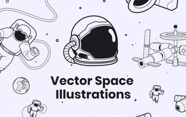 12 Astronaut Vectors to Make Out-Of-This-World Designs - VectorCharacters
