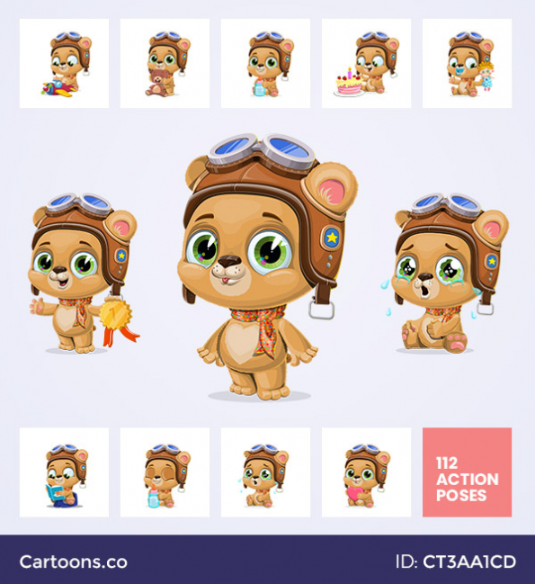 13 Great Bear Vector Graphics For Your Wild Designs - VectorCharacters