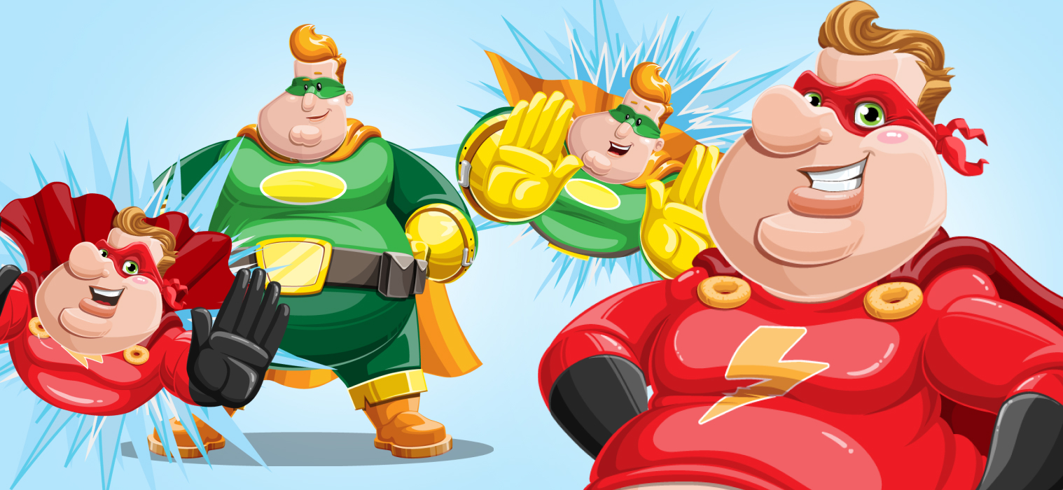 18 Great Vector Superhero Resources To Grab Now - Vector Characters